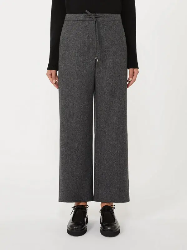 Max Mara Houndstooth Saxony Joggers