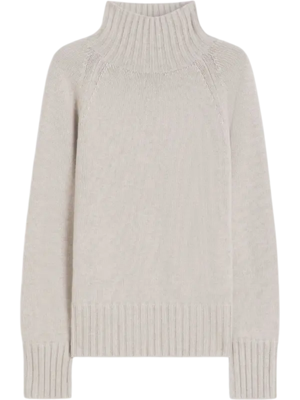 Max Mara Wool And Cashmere Polo-neck Sweater