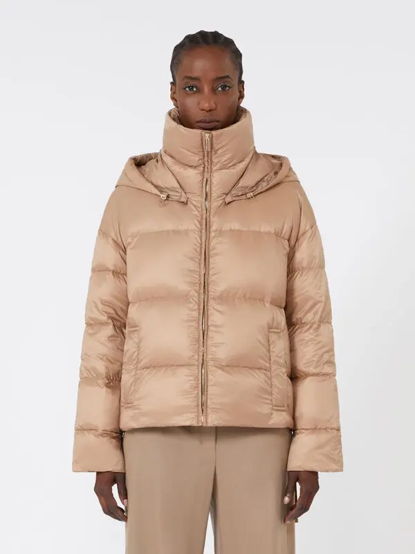 Max Mara Hooded Down Jacket