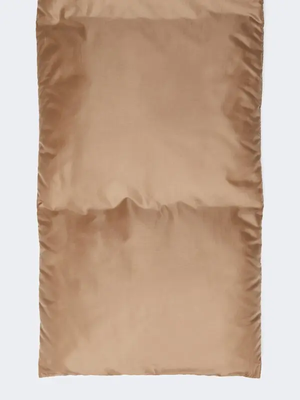 Max Mara Scarf In Water-repellent Technical Fabric - Brown