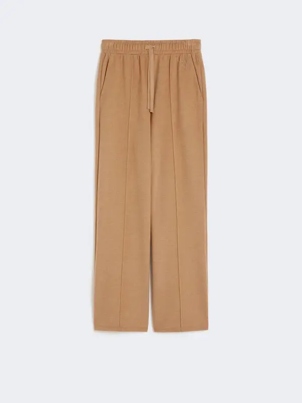 Max Mara Drap-effect Jersey Trousers