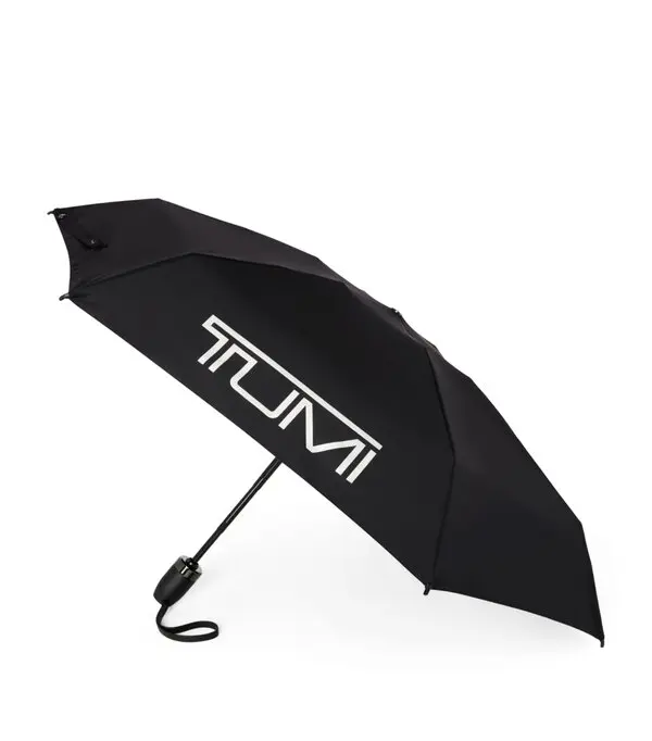 Tumi Logo Folding Umbrella - Black