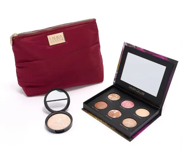 Laura Geller Beauty Balance N Glow Foundation W/baked Palette & Bag - One-color