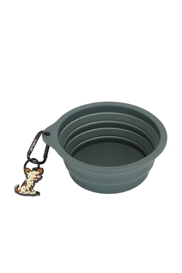 Carhartt Work In Progress Wild Dog Foldable Bowl In Green - Olive & Wax