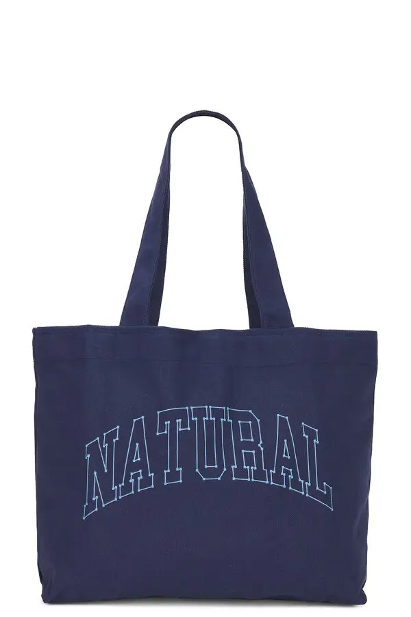 MUSEUM OF PEACE & QUIET Outline Tote Bag - Navy