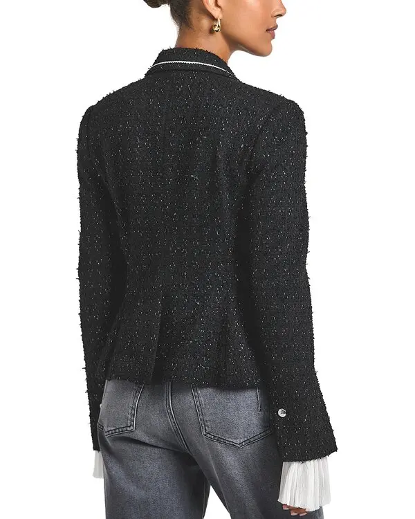 Derek Lam 10 Crosby Estelise Galaxy Tweed Blazer