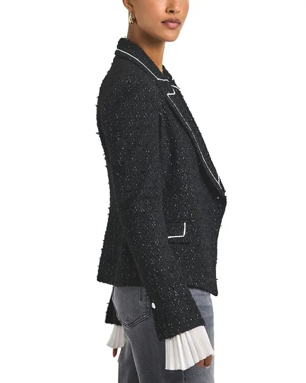 Derek Lam 10 Crosby Estelise Galaxy Tweed Blazer