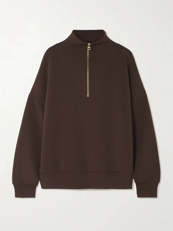 Varley Hawley Doublesoft Sweatshirt - Brown