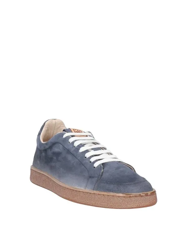 Moma Low-top Leather Sneakers - Blue