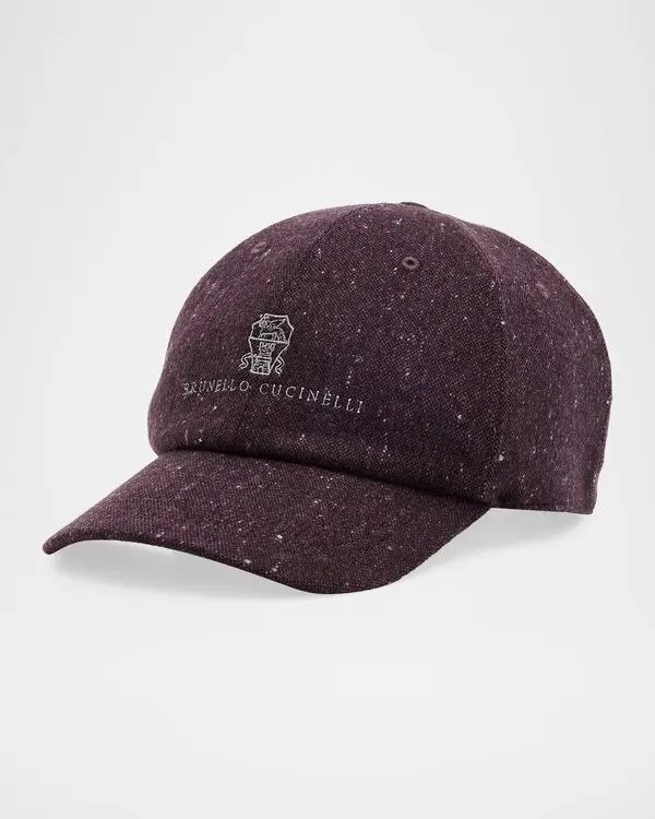 Brunello Cucinelli Donegal Six-panel Baseball Cap - Purple