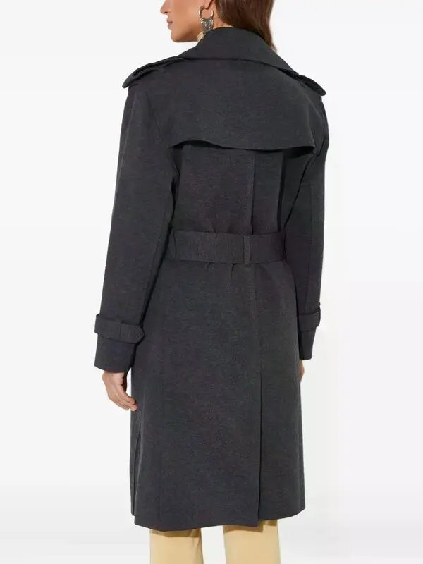 Norma Kamali Belted Trench Coat