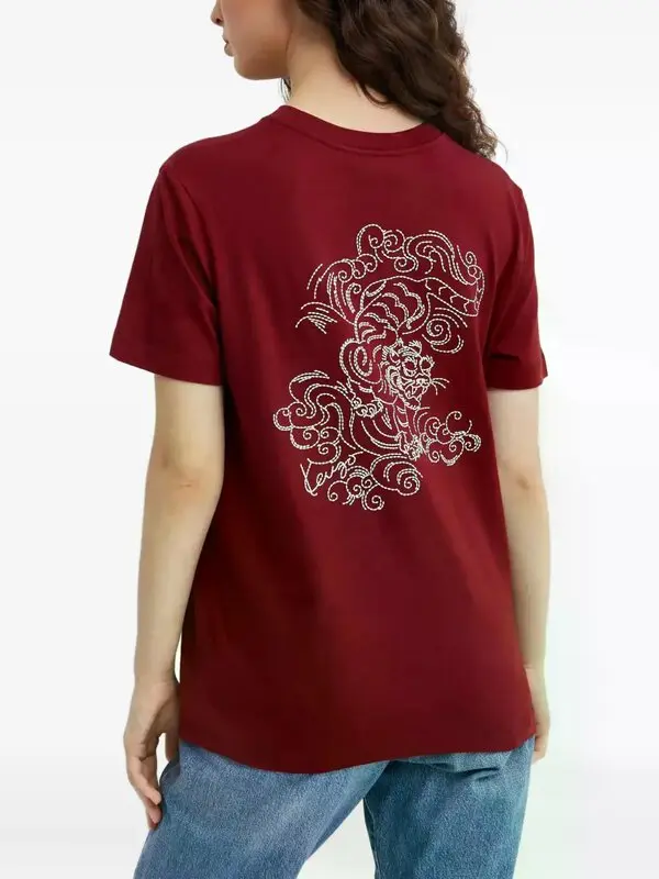 Kenzo Tiger-embroidered T-shirt