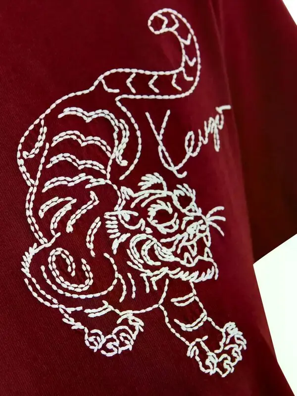 Kenzo Tiger-embroidered T-shirt