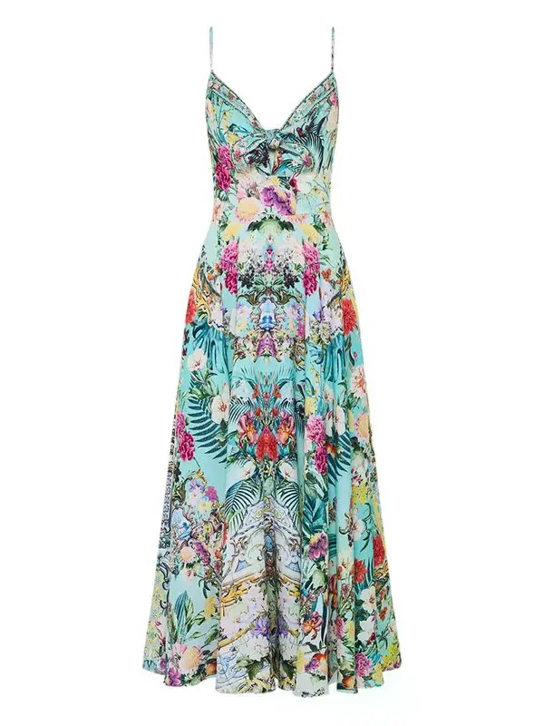 Camilla Floral-pattern Maxi Dress