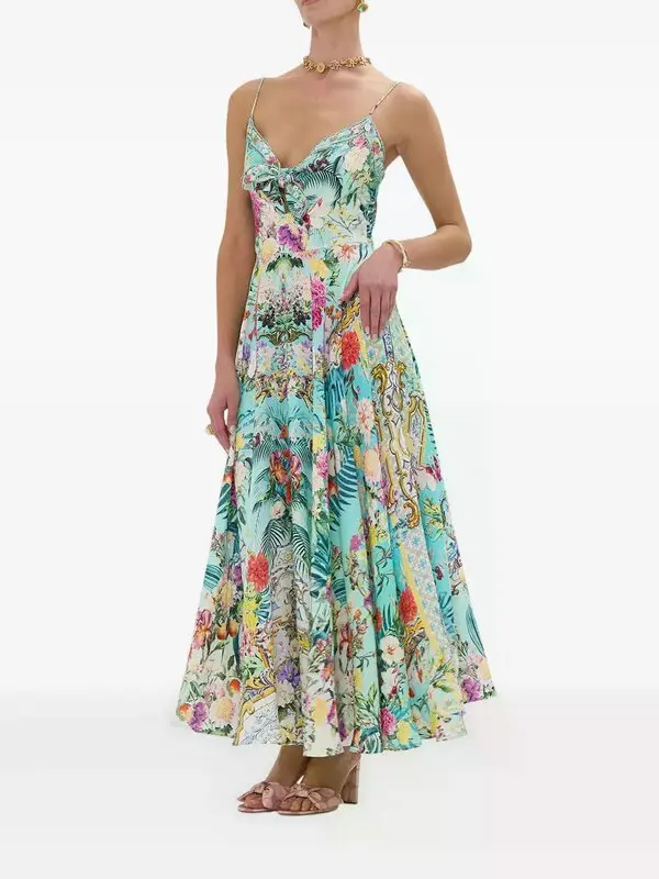 Camilla Floral-pattern Maxi Dress