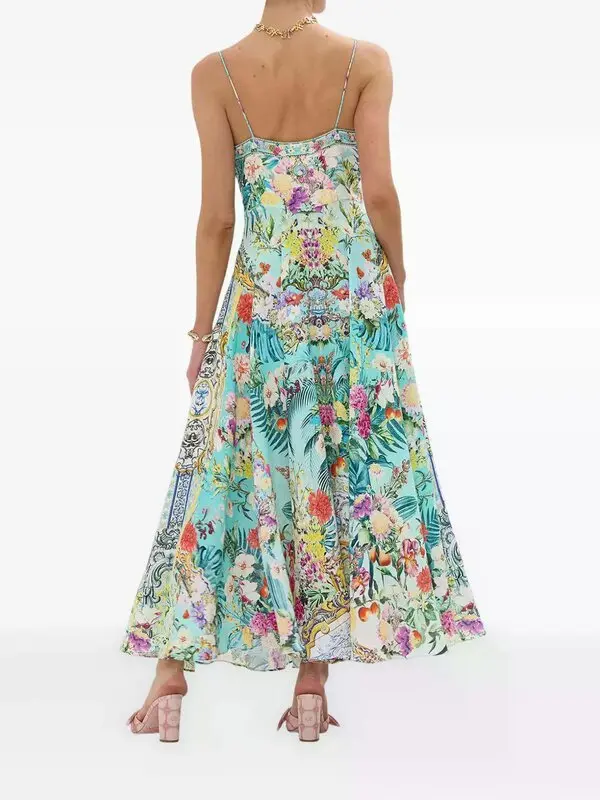 Camilla Floral-pattern Maxi Dress