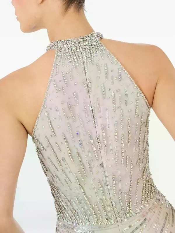 Jenny Packham Carmen Maxi Dress - Grey