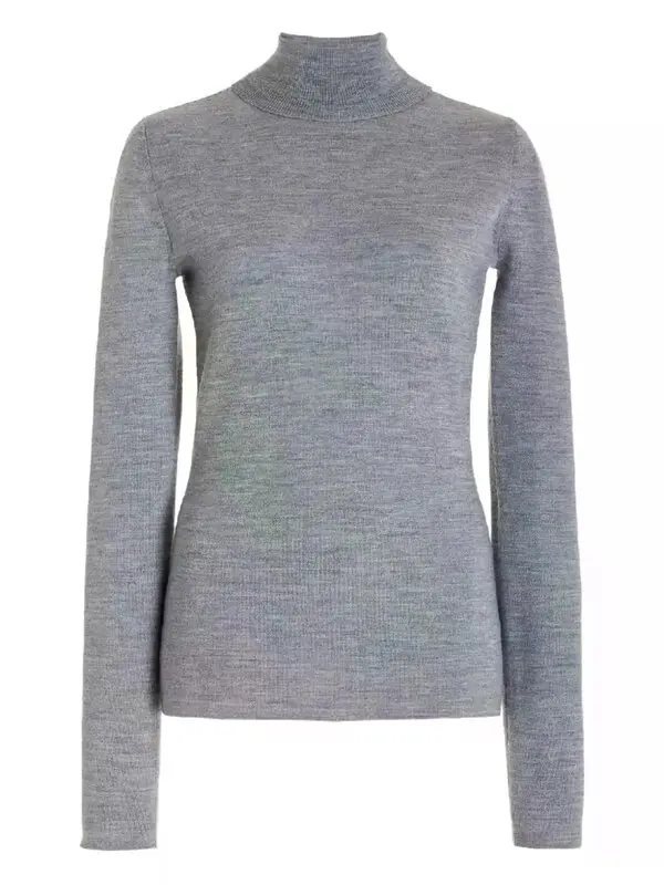 Gabriela Hearst May Roll-neck Long-sleeved Jumper - Grey