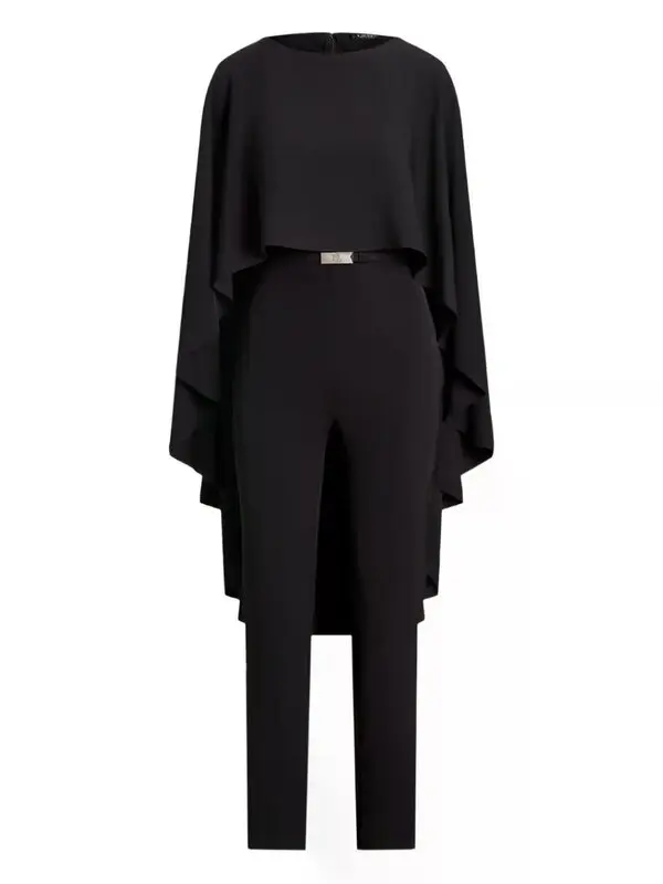 Ralph Lauren Belted Jumpsuit - Black