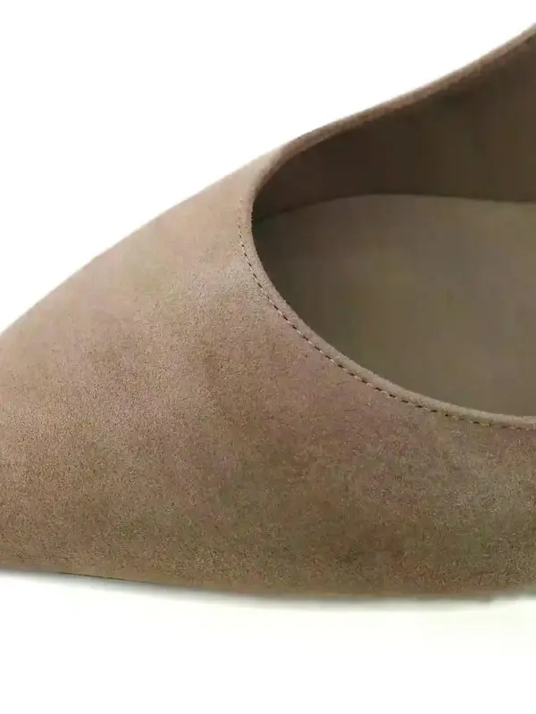 JIMMY CHOO 85mm Romy Pointed Pumps - Brown