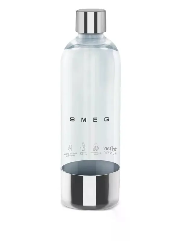 SMEG Logo-print Bottle For Gasification Machine - White