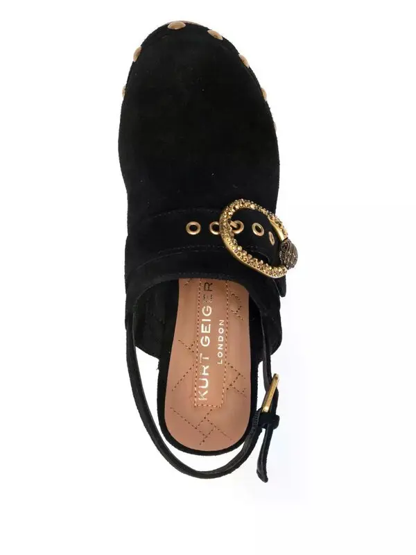 Kurt Geiger Studded Buckled Mules