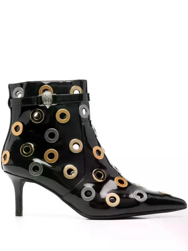 Kurt Geiger Eyelet Strap Boots