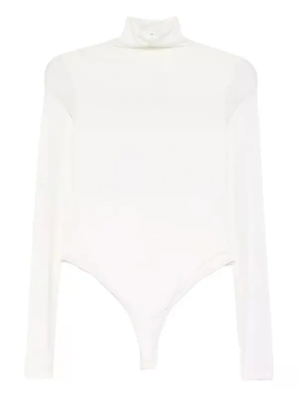 Wardrobe.NYC Turtleneck Long-sleeve Bodysuit