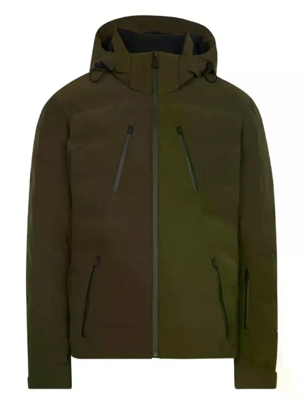 Aztech Mountain Hooded Zip Nuke Jacket - Green