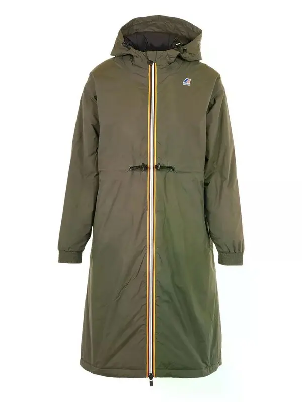 K-WAY Delia Zip-fastening Parka Coat