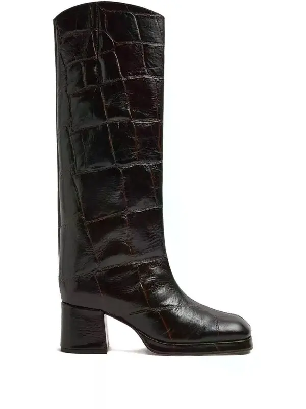 MIISTA Tundra Crocodile-effect Boots