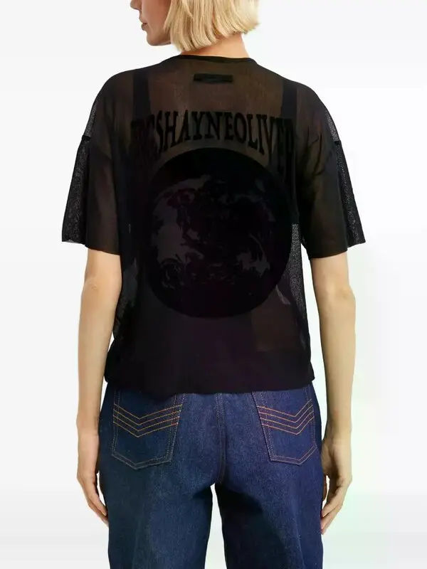 JEAN PAUL GAULTIER Short-sleeve Tulle T-shirt
