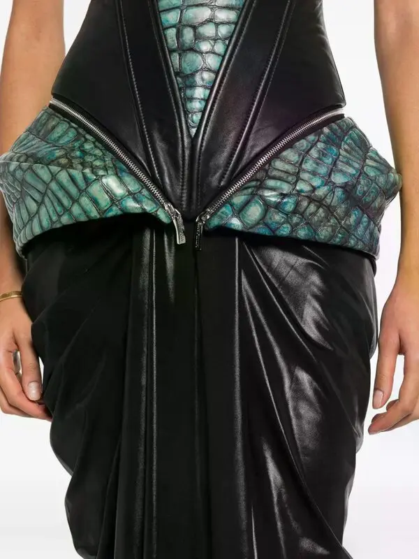 MITILIANE COUTURE Iridescent Maxi Skirt