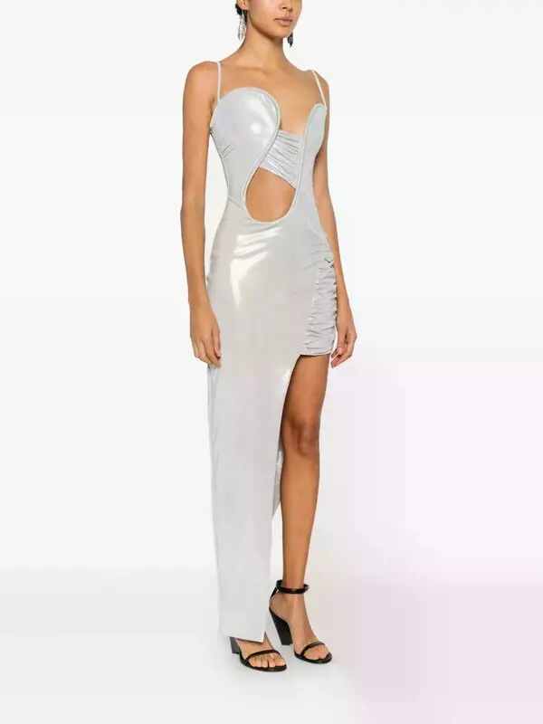 MITILIANE COUTURE Iridescent Asymmetric Dress