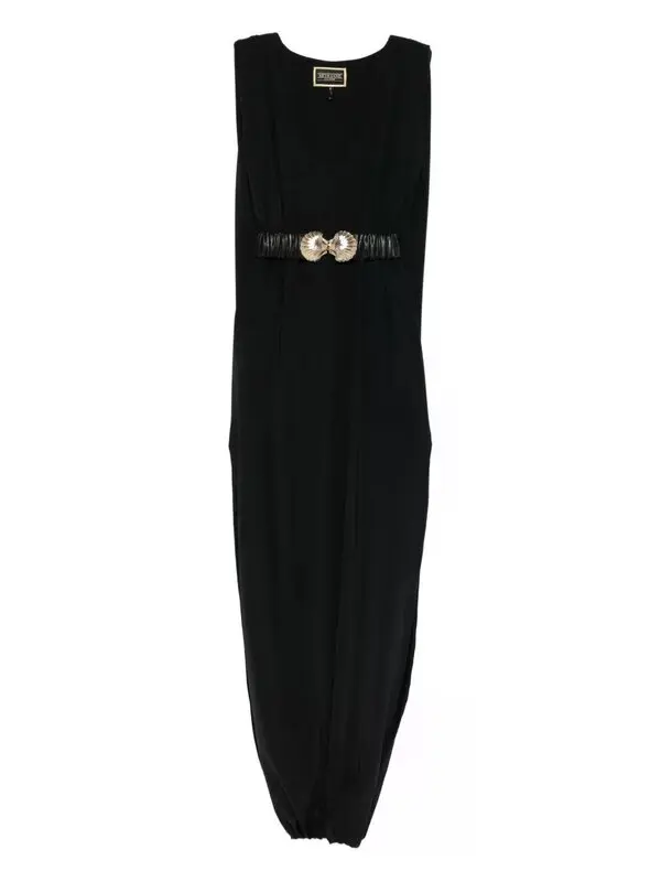 MITILIANE COUTURE Adjustable Shells Belt Maxi Dress