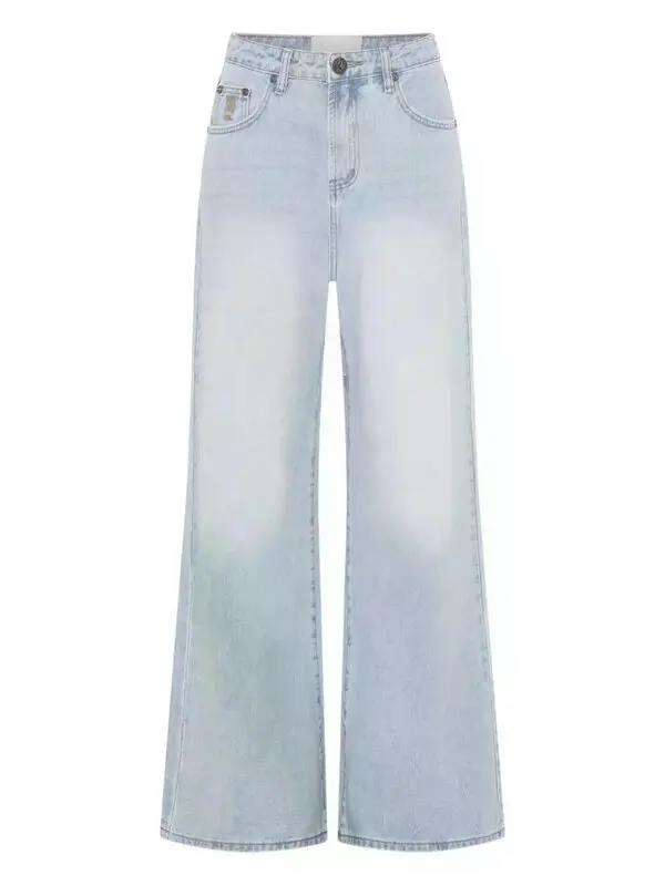 ONETEASPOON Love Machines Wide Leg Jeans
