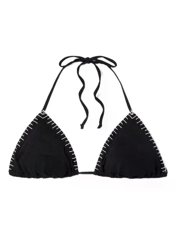 Marysia Sole Triangle Bikini Top - Black
