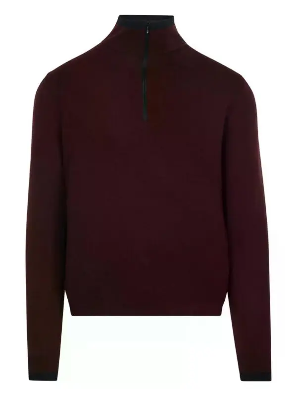 Aztech Mountain Angus Half-zip Sweatshirt - Red
