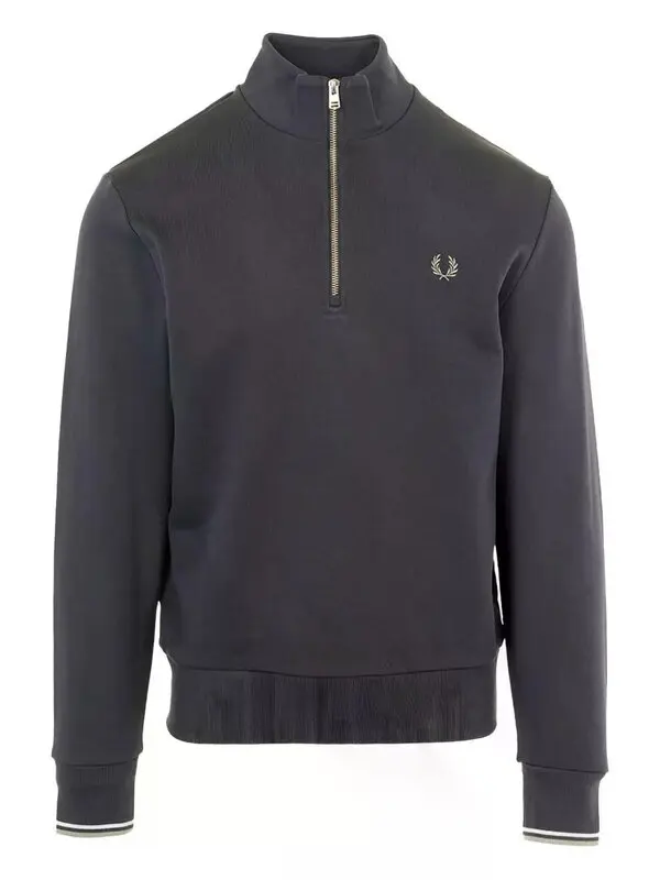 Fred Perry Half-zip Sweatshirt - Blue