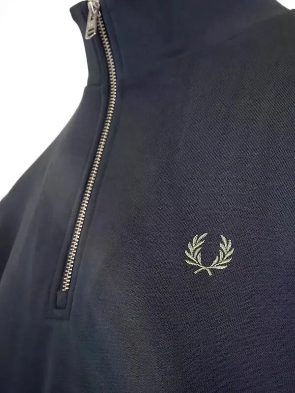Fred Perry Half-zip Sweatshirt - Blue