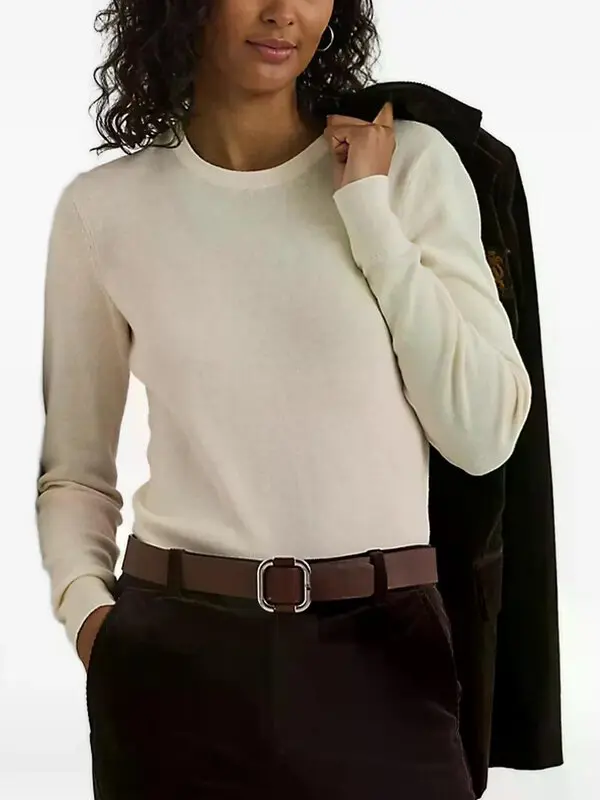 Ralph Lauren Crew-neck Long-sleeve Sweater - Neutrals