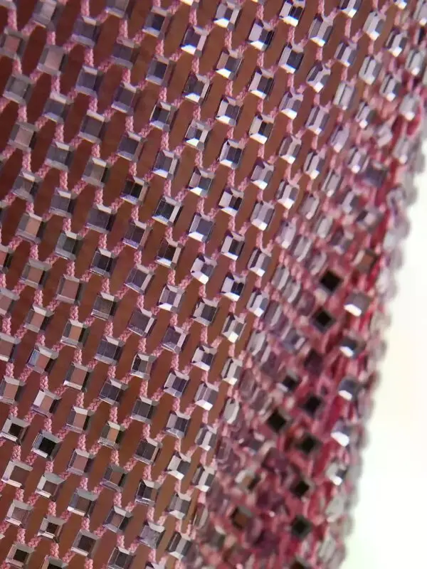 SANTA BRANDS Rhinestone-embellished Maxi Skirt - Pink