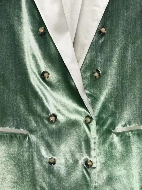 Alberta Ferretti Double-breasted Blazer