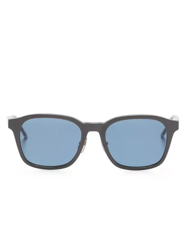 Thom Browne Acetate Rectangular Sunglasses - Grey