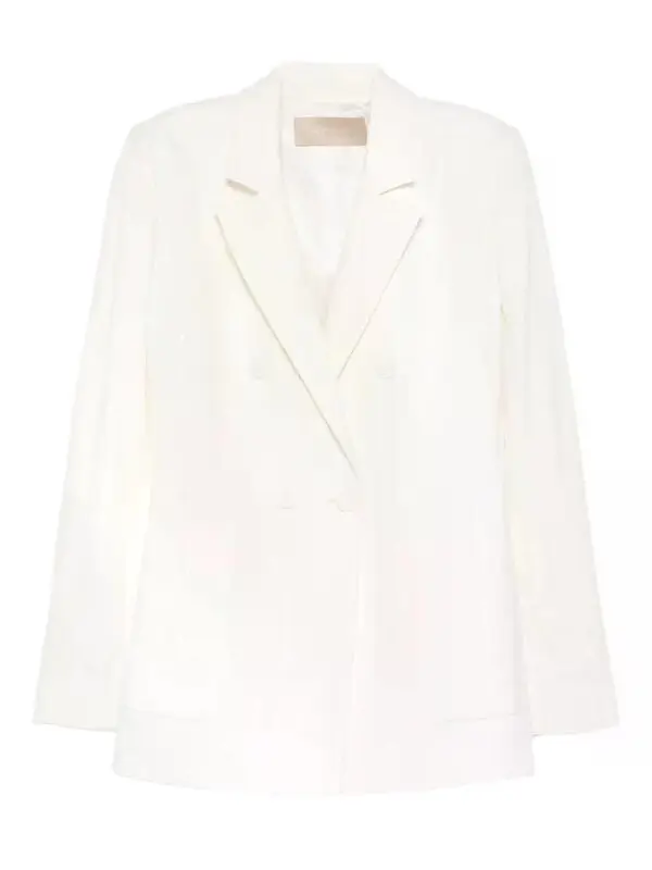 Elie Saab Double-breasted Blazer - Neutrals