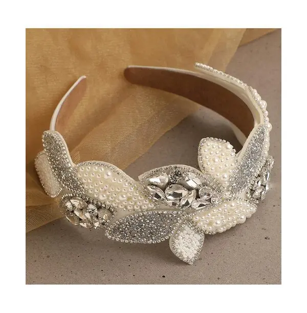 SOHI Stone-studded Hairband