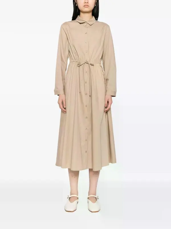TO B. BY AGNÈS B. Drawstring Shirt Dress