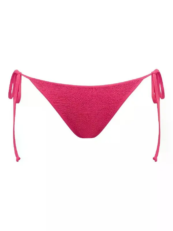 Bond Eye Anisha Textured Bikini Bottom - Pink