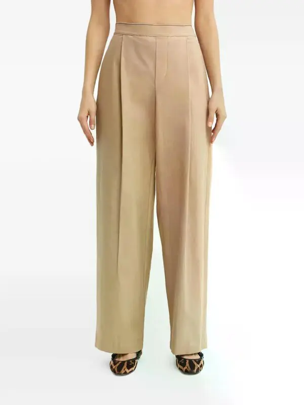 Vince Pleated Trousers - Neutrals