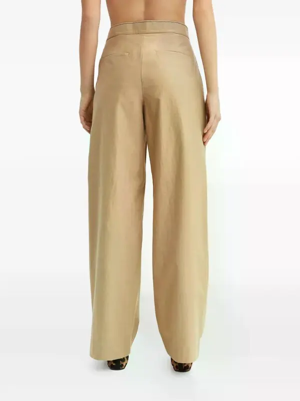 Vince Pleated Trousers - Neutrals